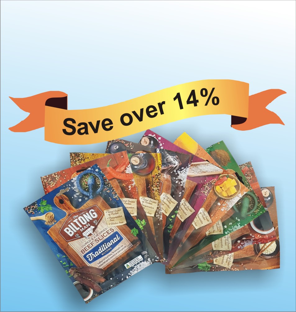 Biltongman - Products - BILTONG PACKETS